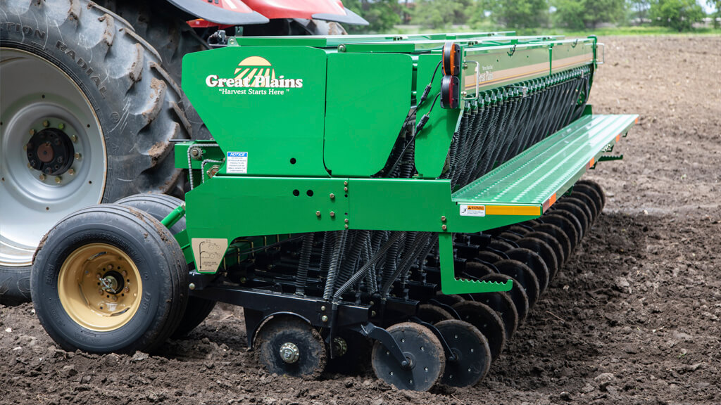 Large 3-Point Linkage Mounted Min-Till Drills | AHS Group