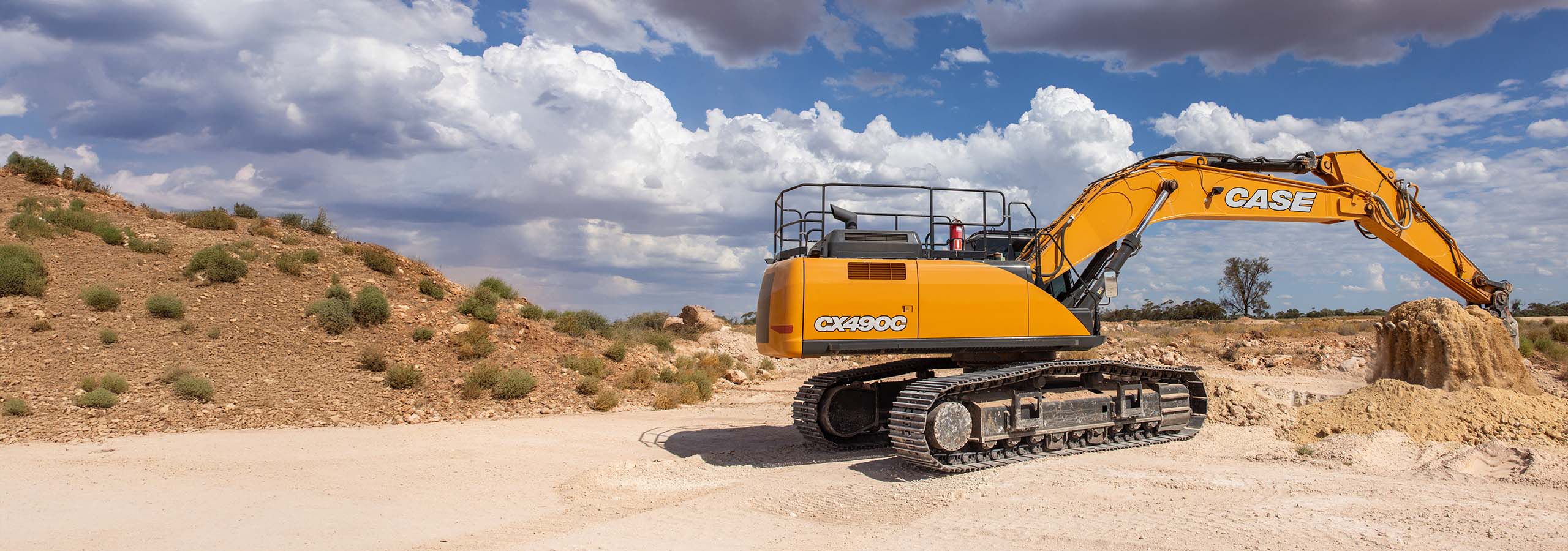CASE CX490D Excavator | 50-Tonne Power | AHS Group