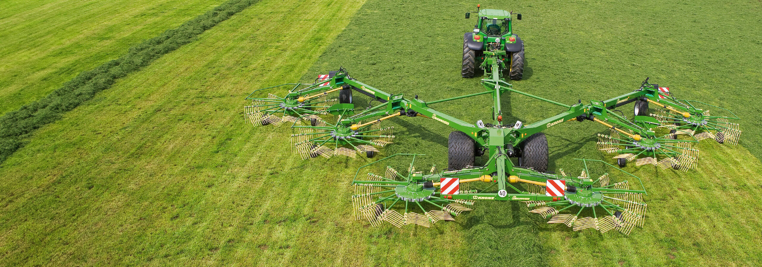 Swadro Six Rotor Centre Delivery Rakes | AHS Group