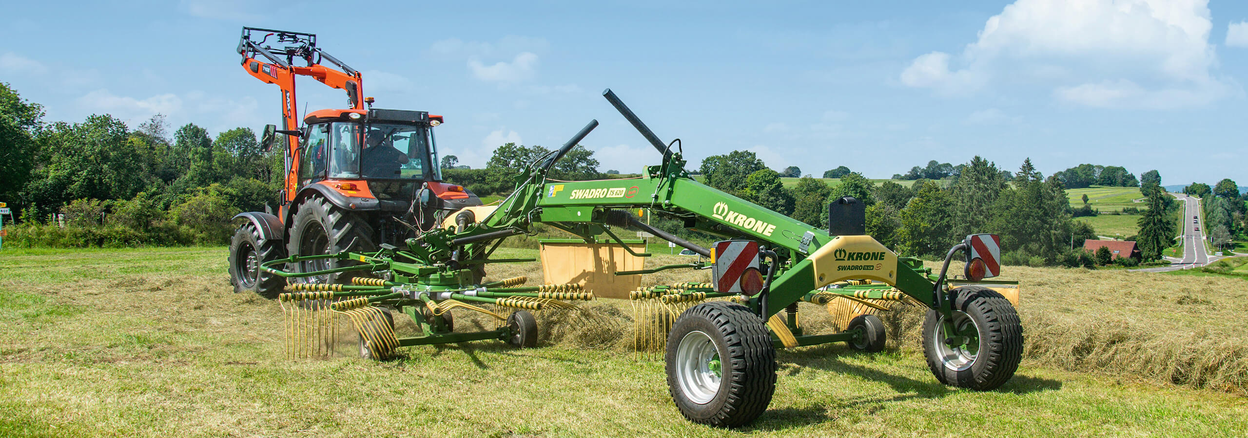 Swadro Twin Rotor Side Delivery Rakes | AHS Group